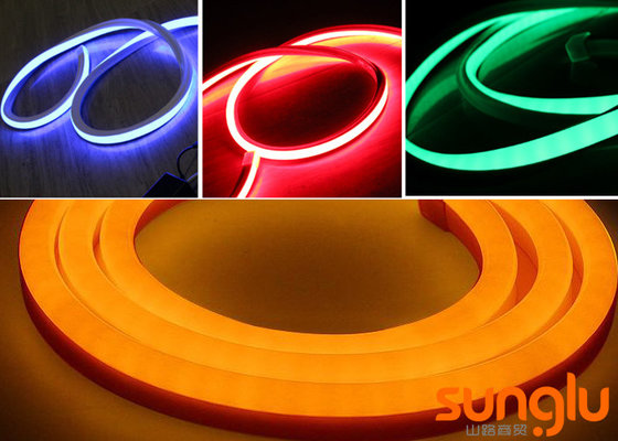 60D / Meter SMD 2835 LED Strip Lights , Outdoor LED Neon Flex Rope Light