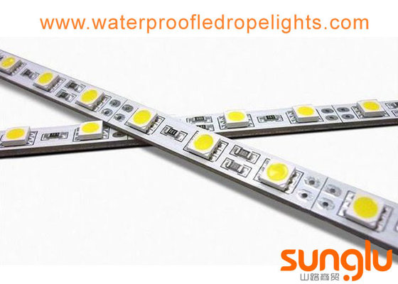 Non Waterproof SMD 5050 Aluminium LED Strip Light  60LED/M For Commercial Lighting