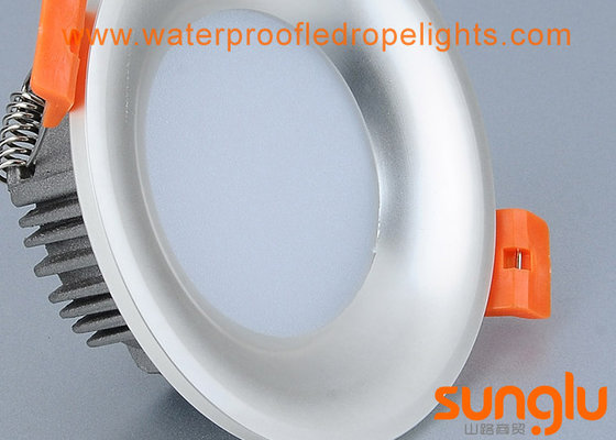 Professional 240v LED Downlights No Flicker Pear Silver Color SMD LED Downlight