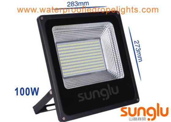 Waterproof 100W Outdoor LED Flood Lights Aluminium Body For Gas Station