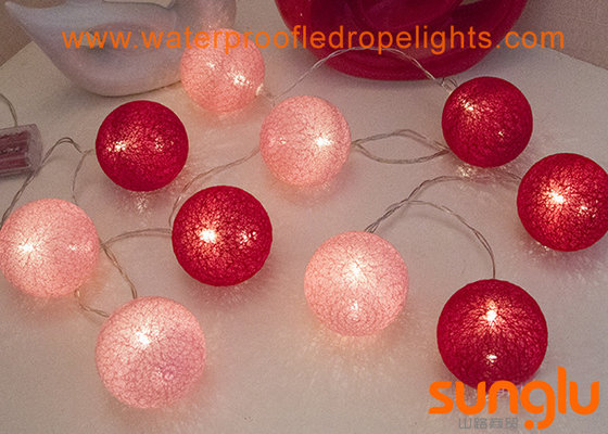 Decorative Outdoor String Lights , Battery Powered LED Fairy String Lights