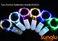2M 20D 0603 LED Decorative Indoor String Lights Two Button Battery For Holiday