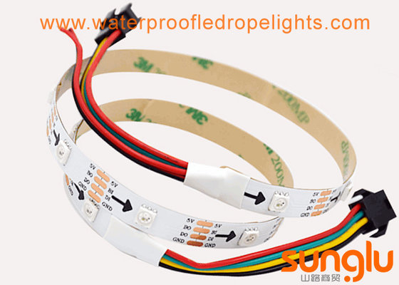 WS2812 60D Addressable LED Christmas Lights , IP20 DC 5V Magic Color LED Strip