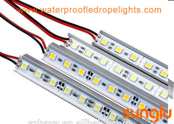 Non Waterproof SMD 5050 Aluminium LED Strip Light  60LED/M For Commercial Lighting