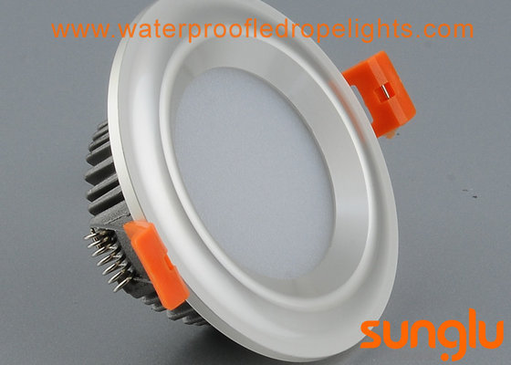 Golden Aluminium COB LED Downlight 20 Watts Convex Shape For Cabinet Lighting