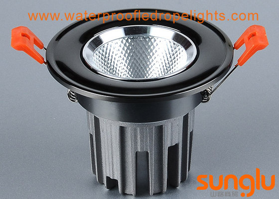 Durable Tiltable 7 watts LED Downlight , Anti Glare Round LED Downlight For Street