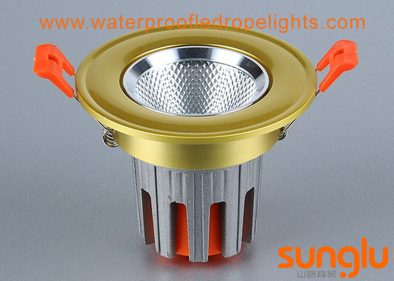 Durable Tiltable 7 watts LED Downlight , Anti Glare Round LED Downlight For Street