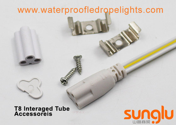 T8 Integrated LED Fluorescent Tube Lights For Indoor / Outdoor Lighting