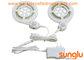 Dimmable Motion Activated Bed Light LED Strip for Bedroom Night Light Amber for Baby
