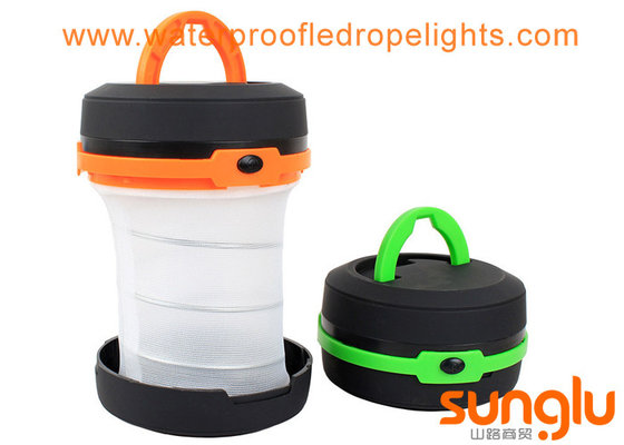 Collapsible Pop LED Camping Lamp , Portable Tent Light 3AA battery Lantern Hiking