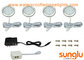 IP20 6 W LED Cabinet Lighting Kit For Hallway Stairs / 6 Pack Under Counter Puck Lights