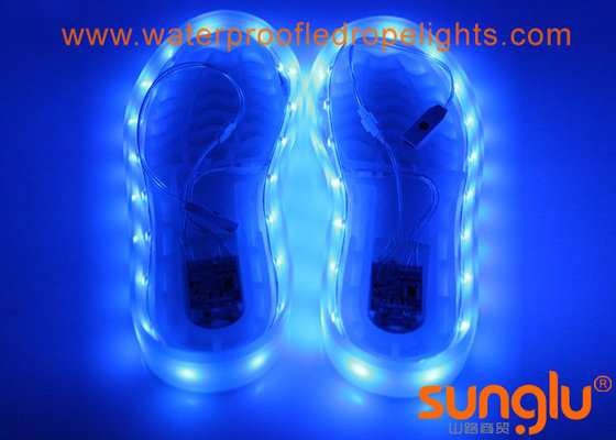 3528 RGB LED Shoe Light For Sole Footwear Decoration , LED Flashing Shoes