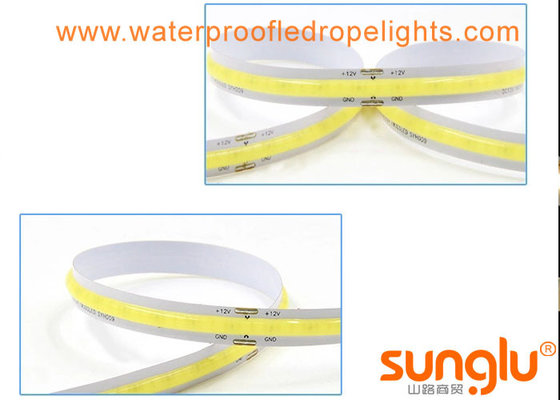 Outdoor 12 Volt 6W COB Flexible LED Strip Lights White Color 500*100MM